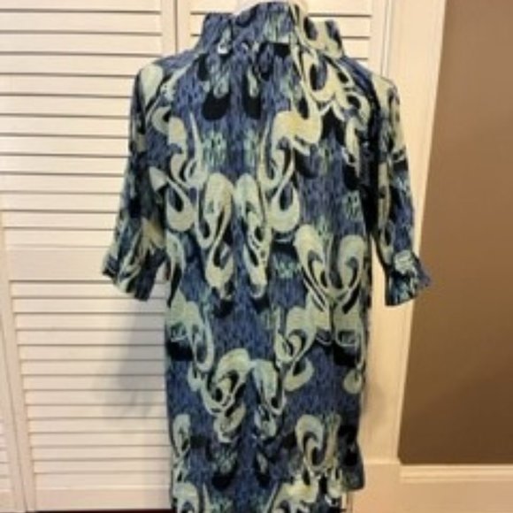 mac & jac | Tops | Mac Jac Tunic Top Long Blouson Style Very Light And ...